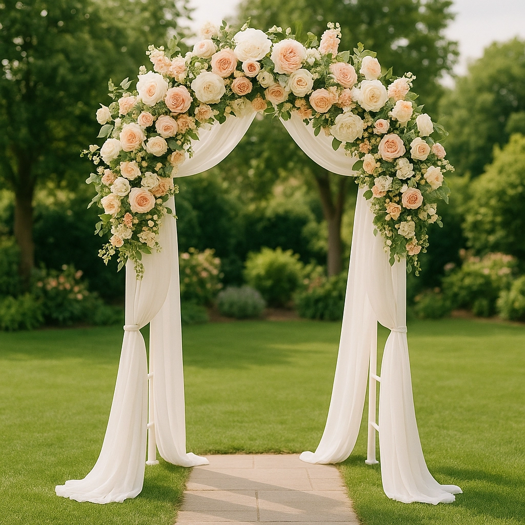 Comment décorer une arche de jardin : des idées simples et élégantes ...