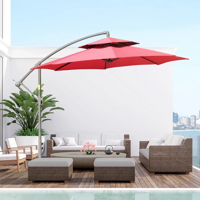 Comment installer un parasol cantilever pour votre patio - Blog | Aosom.fr