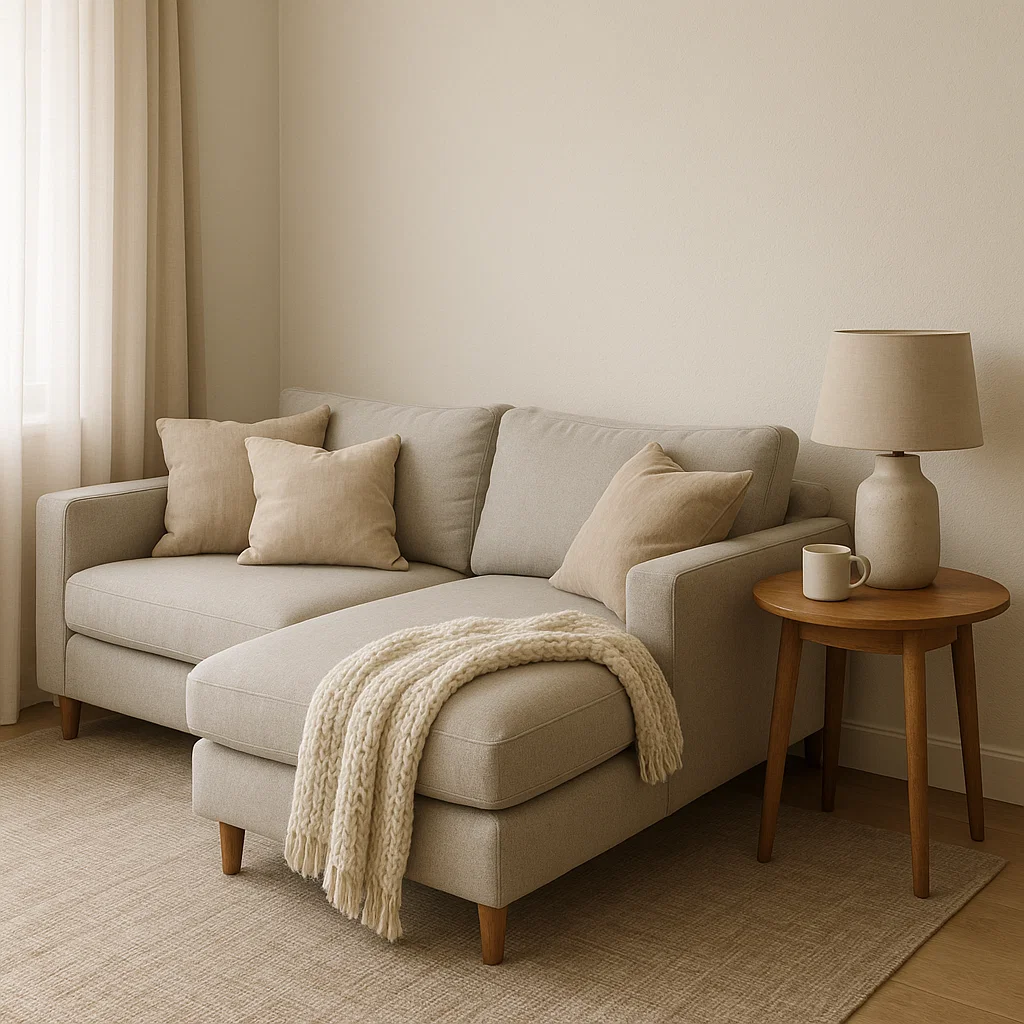 Comment disposer un canapé en L dans le salon avec style - Blog | Aosom.fr