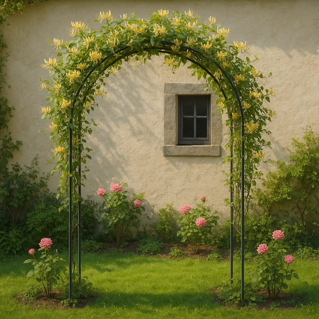 Que cultiver sur une arche de jardin : les meilleures plantes pour les ...