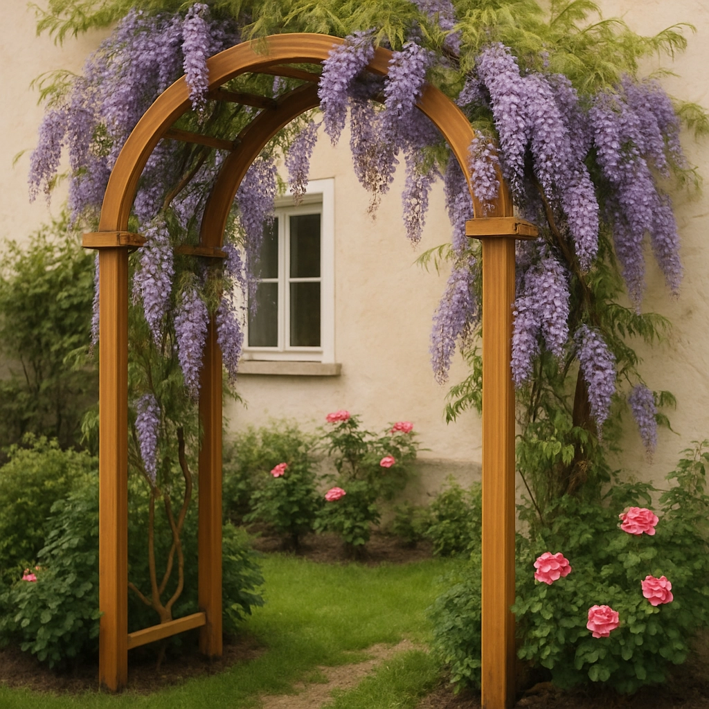 Que cultiver sur une arche de jardin : les meilleures plantes pour les ...